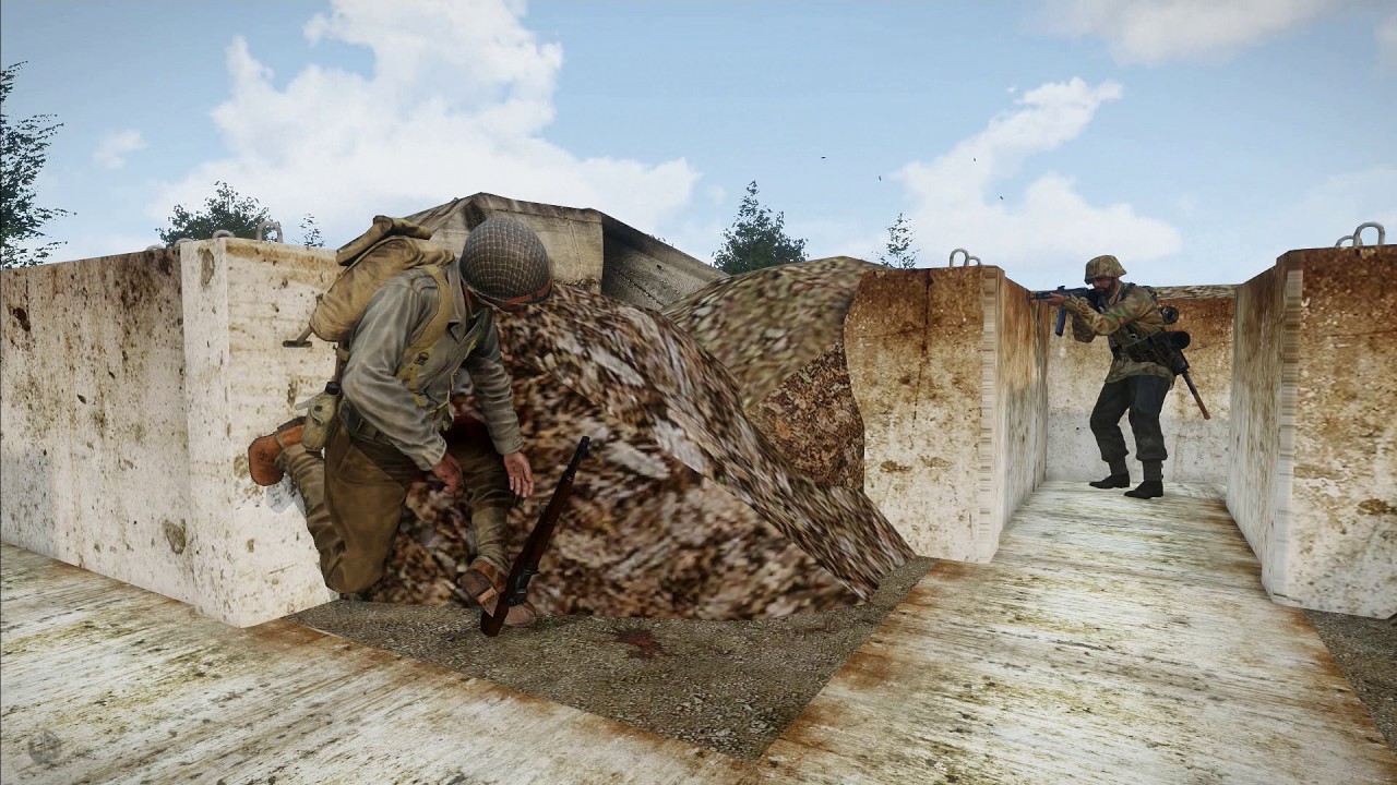 EPIC ARMA - D-Day Trenches - YouTube