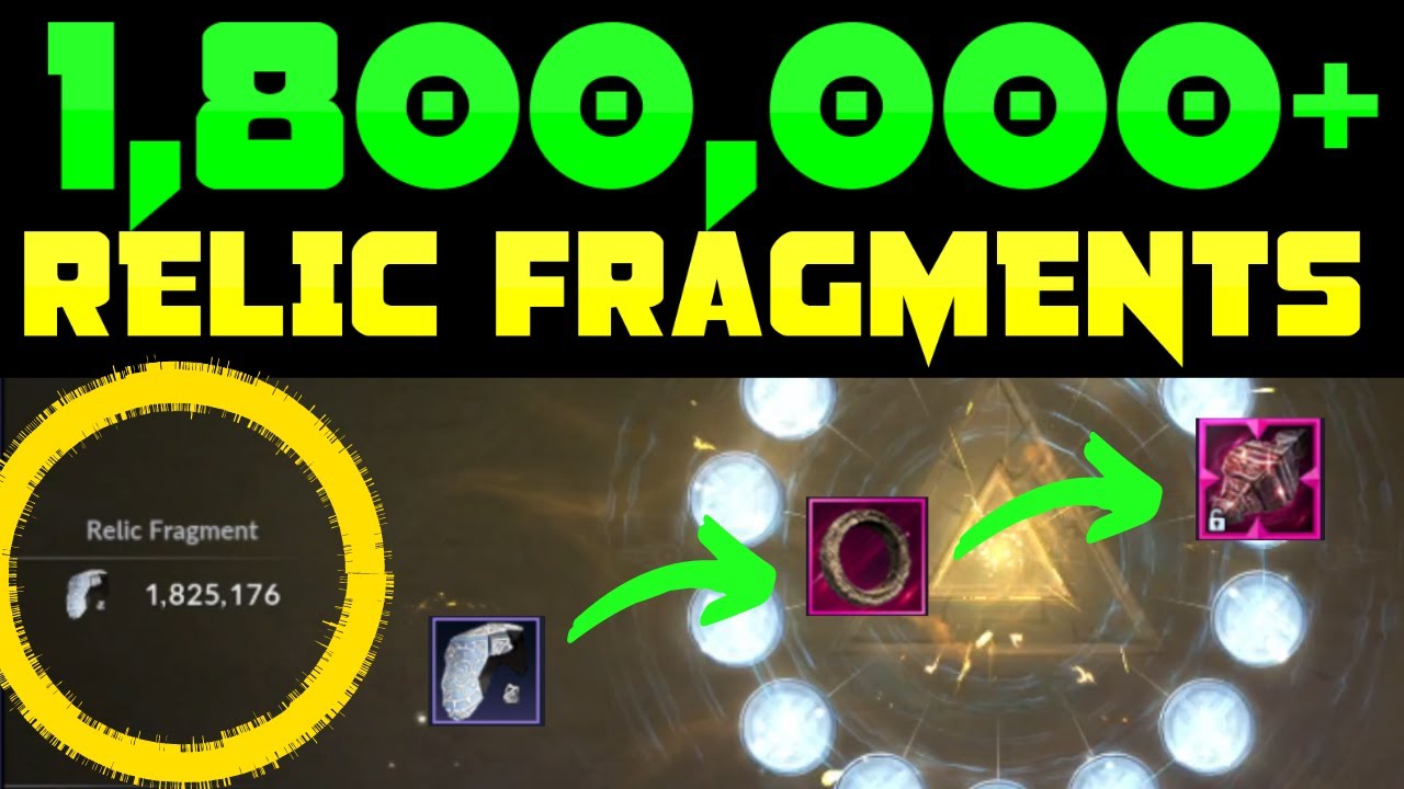 Relic Fragment RNG Testing or NOT? 1.8Mil Frags Rolled - Pink Relics ...