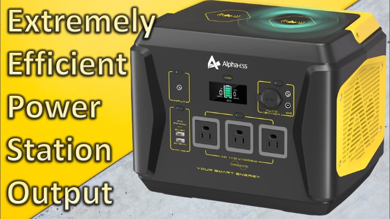 Alpha ESS AP1000 Portable Power Station Test and Review - YouTube