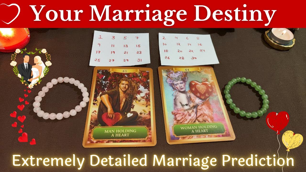 Your Marriage Destiny - Extremely Detailed Marriage Predictions | pick ...
