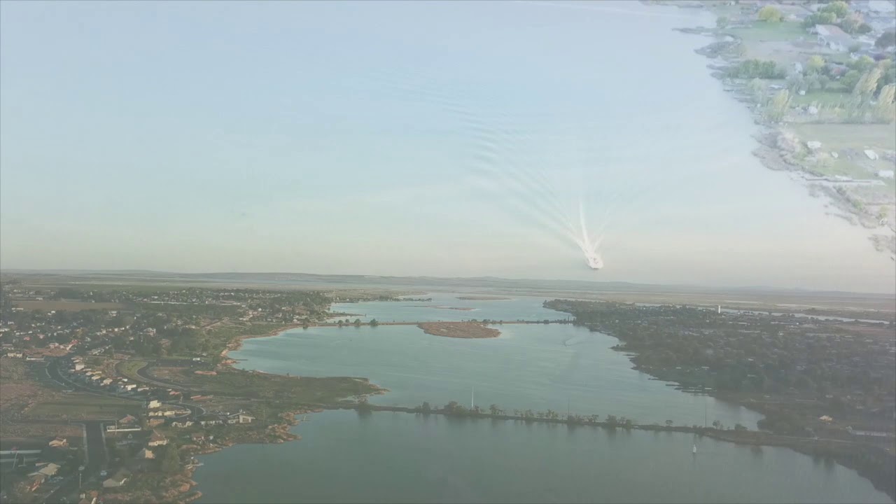 Flying Over Moses Lake - YouTube