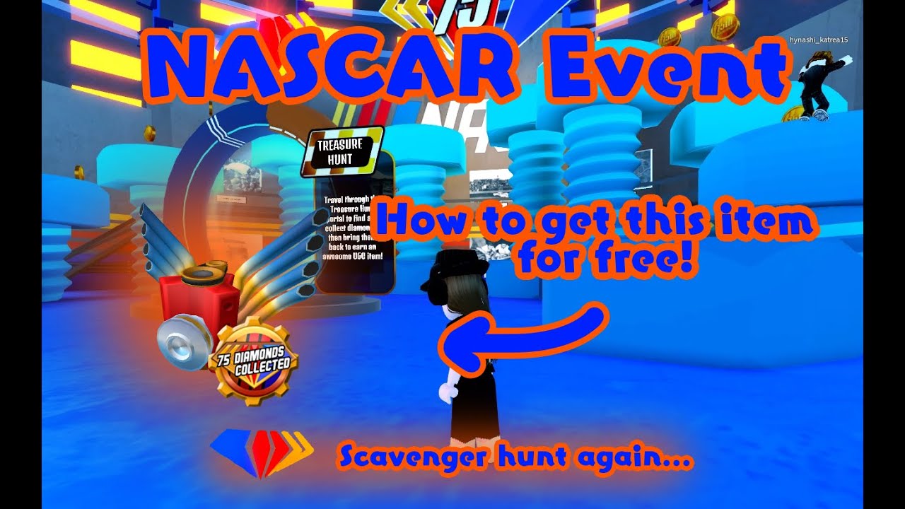 ROBLOX FREE ACCESSORY: How to get NASCAR Engine Block in NASCAR SPEED ...