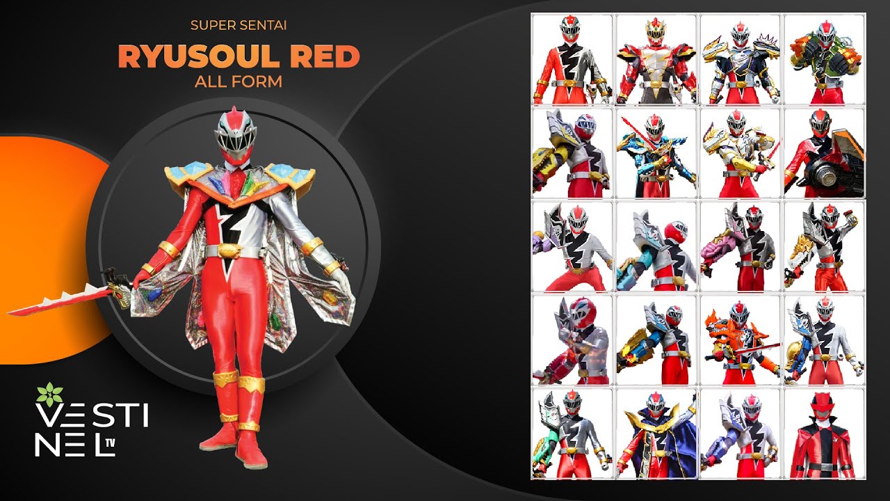 Ryusoul Red All Form - YouTube