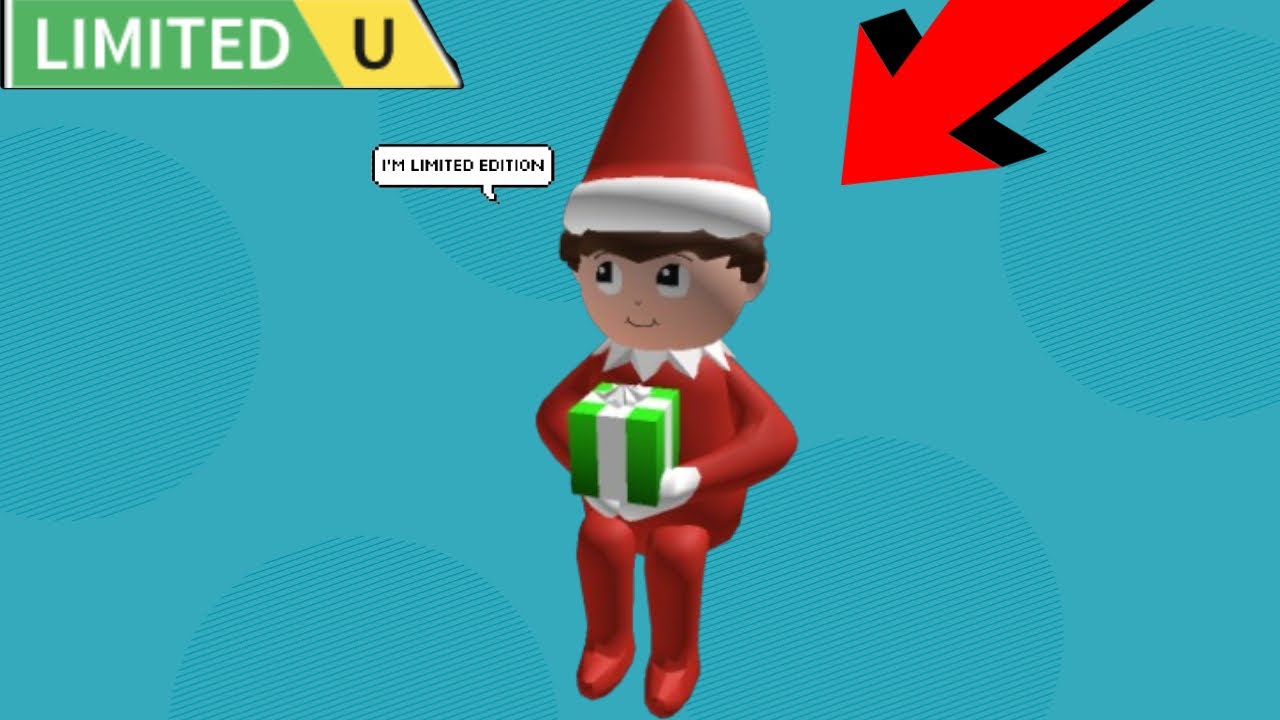 FREE LIMITED UGC Elf On A Shoulder (Roblox) - YouTube
