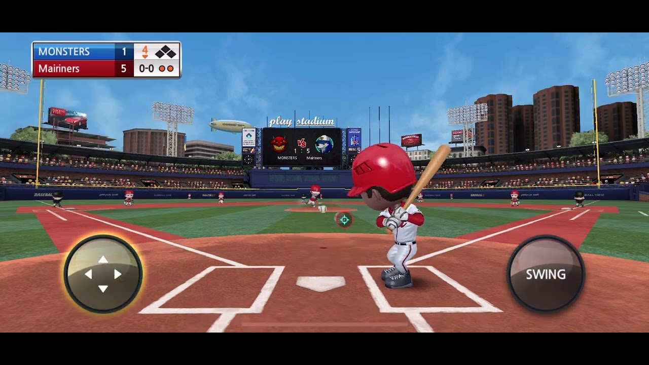 Baseball nine almost a cycle - YouTube