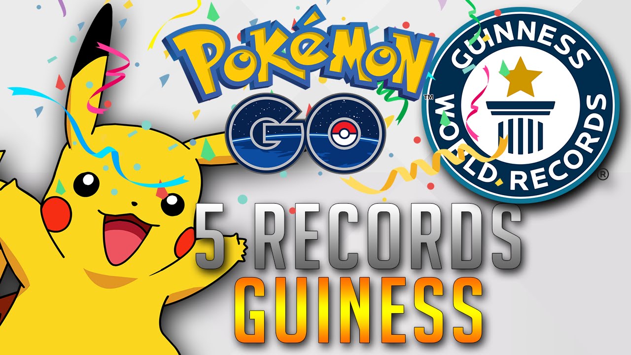 POKÉMON GO Gana 5 Record Guinness - YouTube