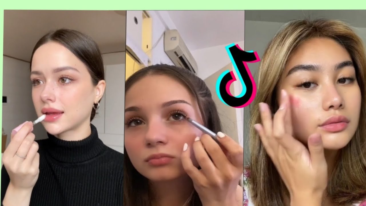 Makeup tik tok video | Light makeup 💄 - YouTube