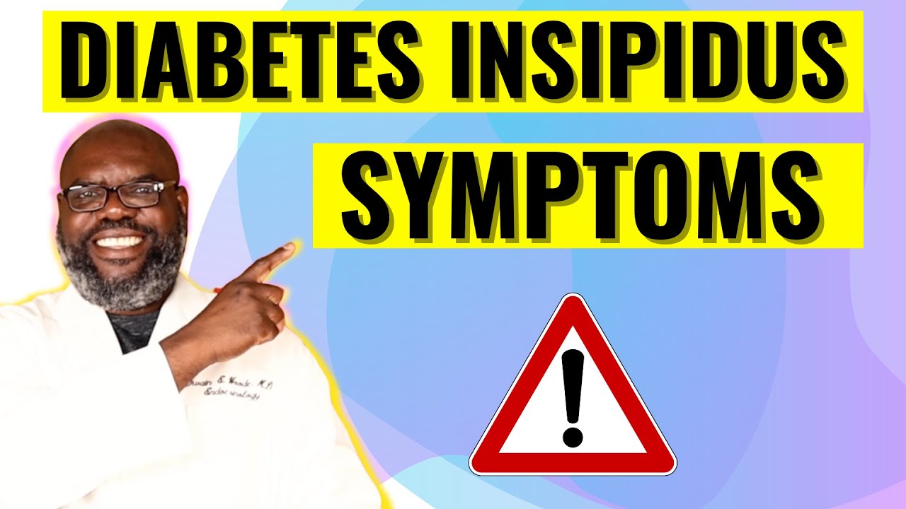 Symptoms of diabetes insipidus - YouTube
