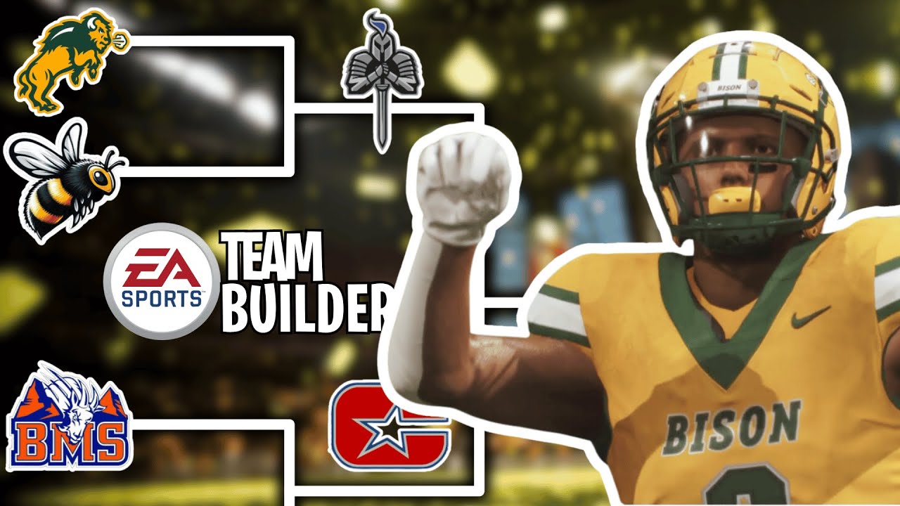 The College Football Playoffs with CUSTOM TEAMS - YouTube