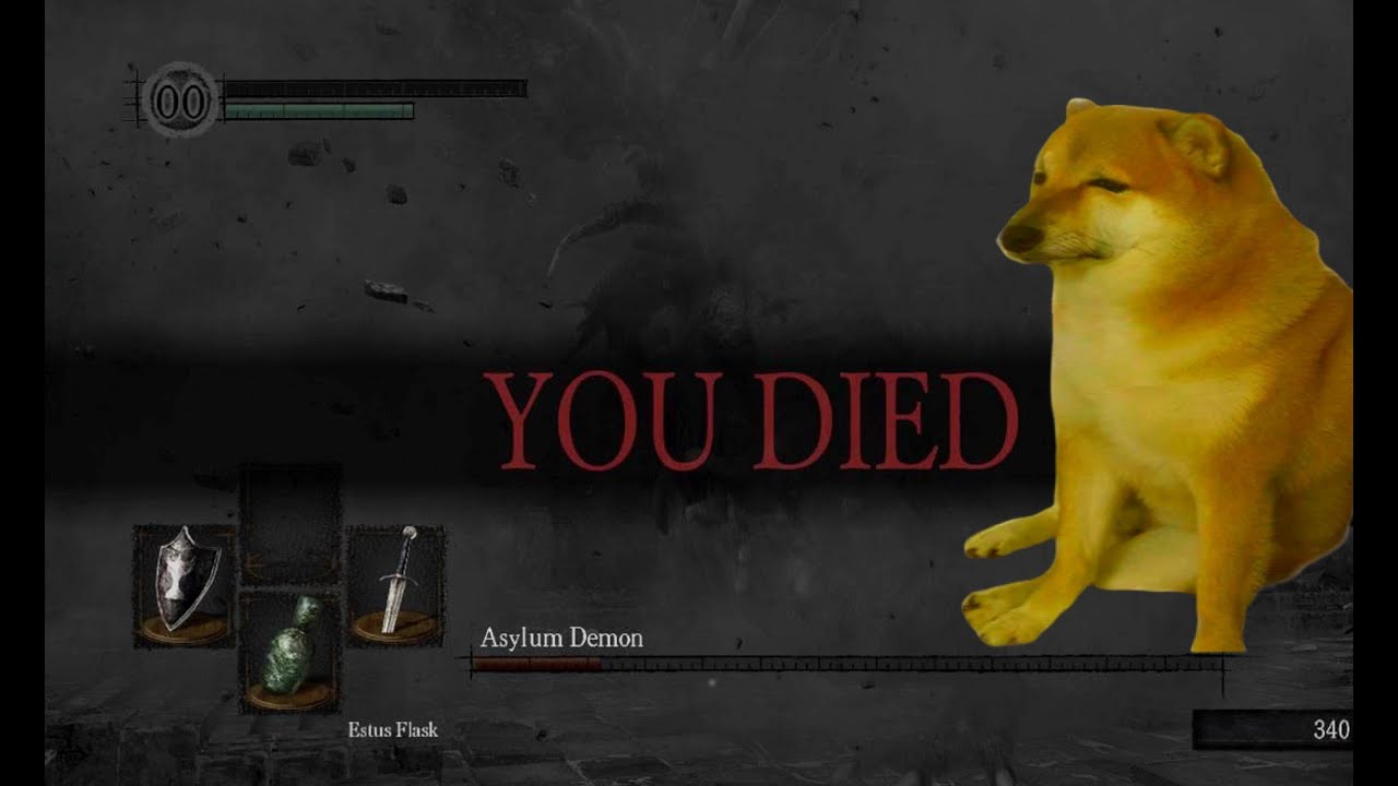 Cheems Plays Dark Souls - YouTube