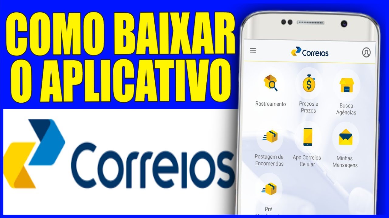 Como baixar e instalar o aplicativo dos correios no celular - YouTube