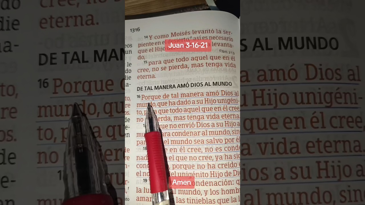 Cristianos San Juan cap 3 16 al 21. @JESUSAMENDIOS @ibsjvideo - YouTube