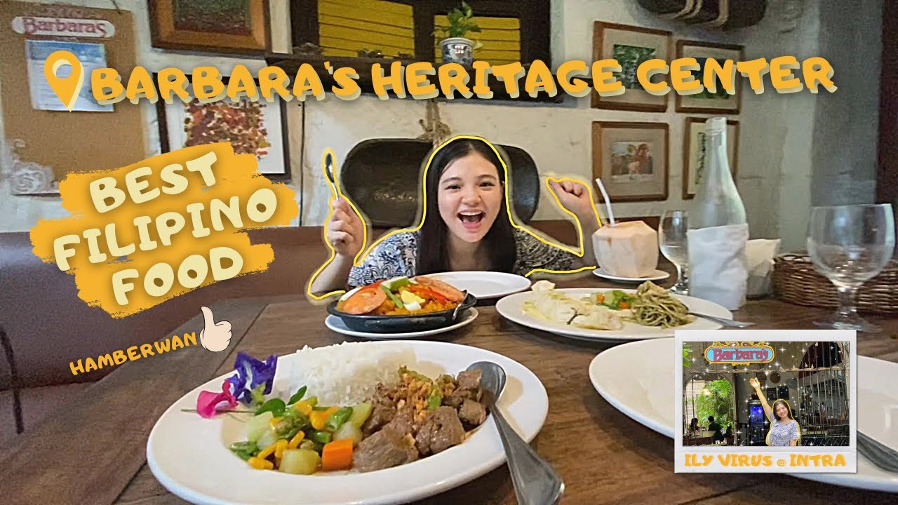 Barbara's Heritage Restaurant, Intramuros, Manila | ONE OF THE BEST ...