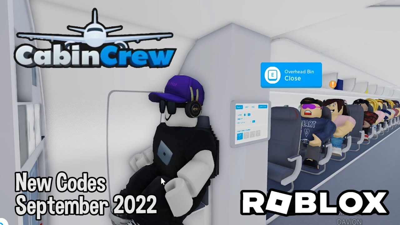 Roblox Cabin Crew Simulator New Codes September 2022 - YouTube