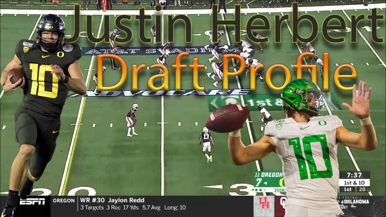 QB Justin Herbert NFL Draft Profile - YouTube