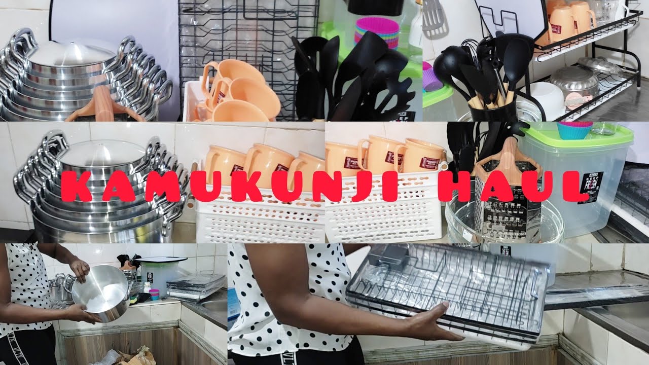 KAMUKUNJI KITCHEN WARE HAUL //UPGRADING MY KITCHEN - YouTube