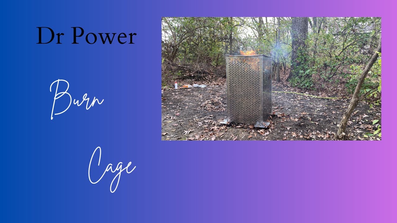 Dr. Power BurnCage XL 42" | Portable Stainless Steel Yard Incinerator ...