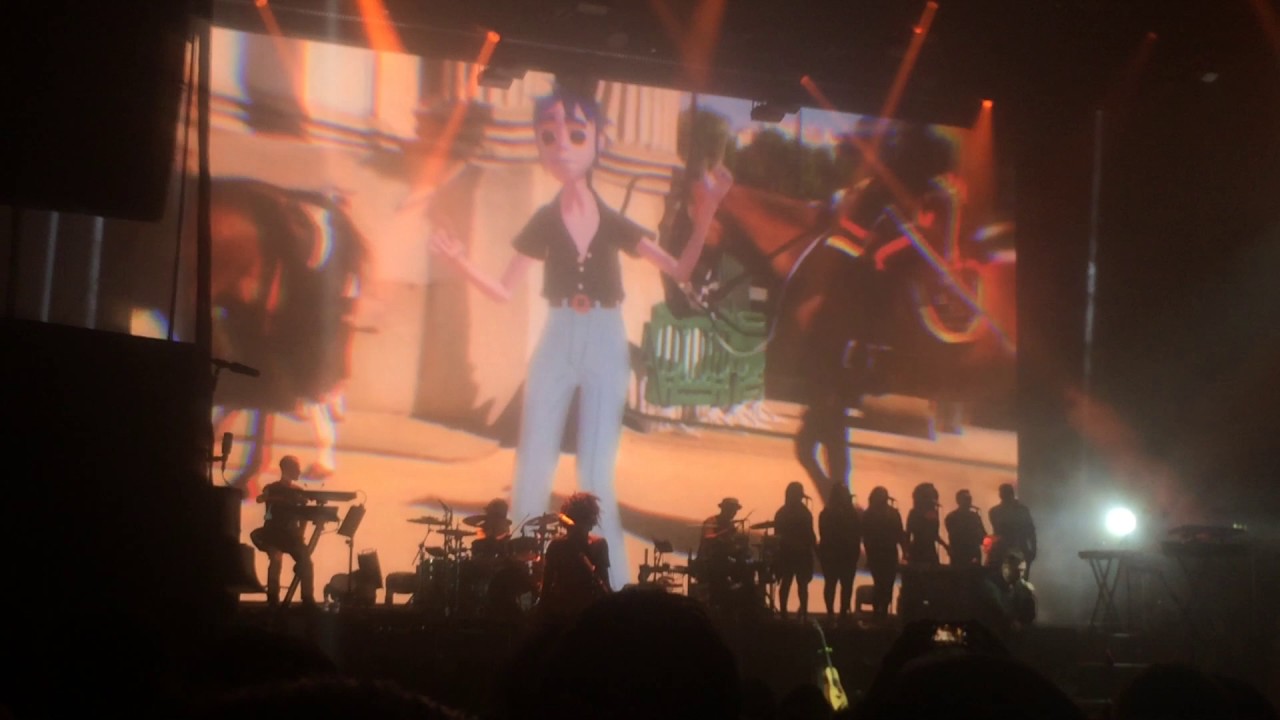 GORILLAZ - "Sleeping Powder" LIVE DEBUT at the O2 Academy Brixton ...