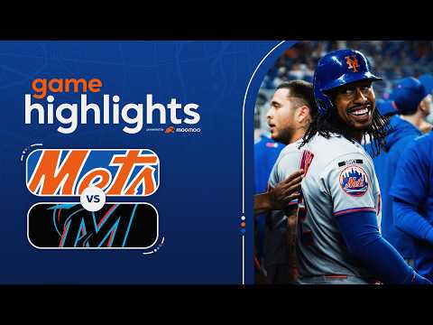 Mets vs. Marlins Game Highlights (9/8/26) | MLB Highlights