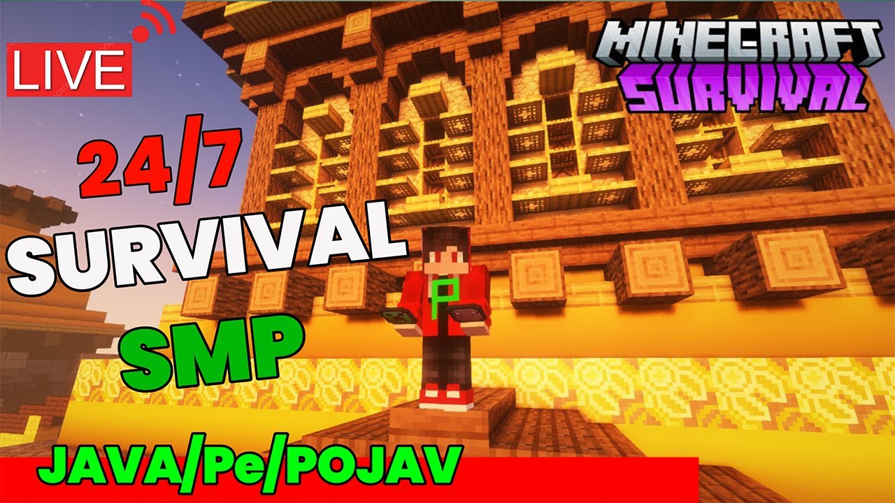 💘 Best Minecraft Public Survival SMP Server For PE/Java | Public SMP ...