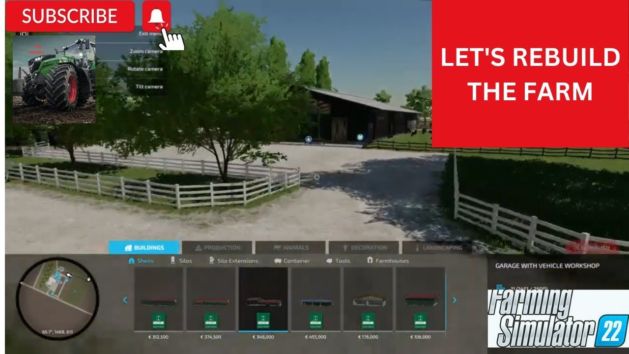 Big Flats Texas.Farm Rebuild.FS22 Episode 1 - YouTube