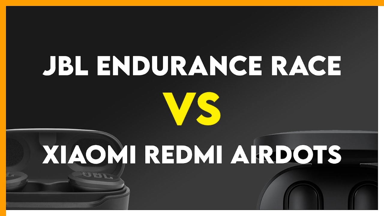 JBL Endurance Race vs Xiaomi Redmi AirDots Comparison - YouTube