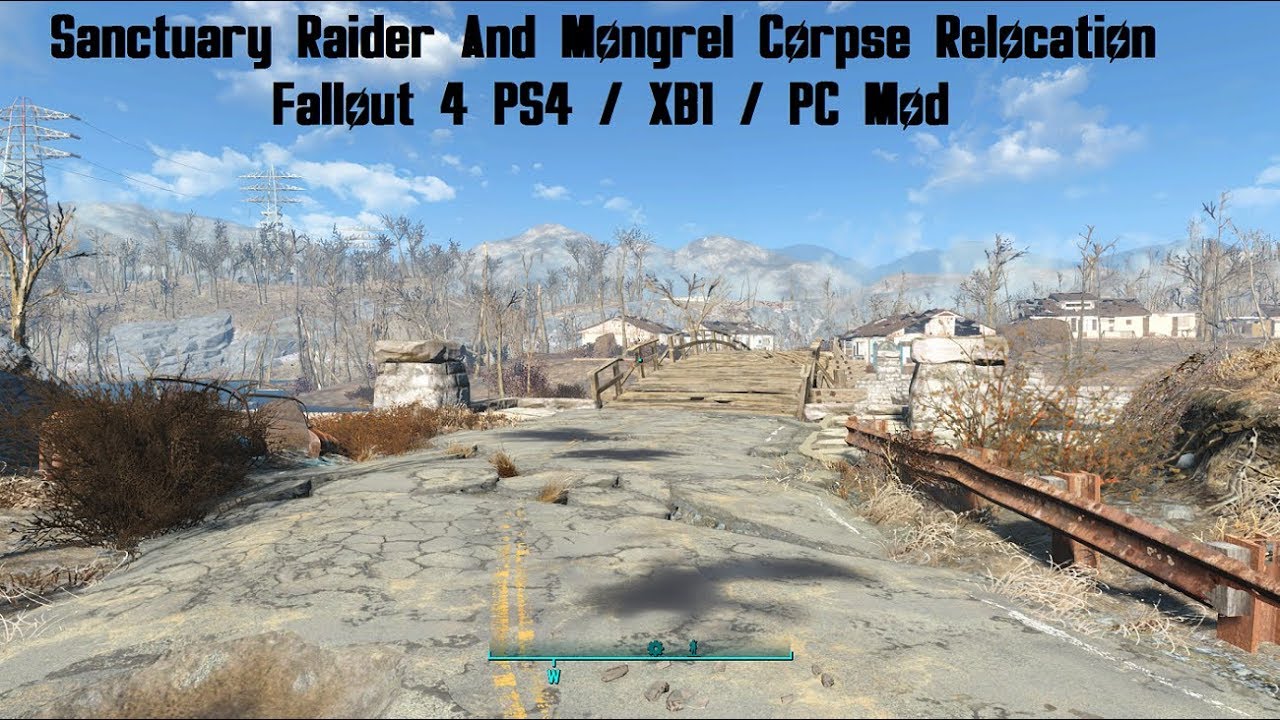 Fallout 4 Sanctuary Raider And Mongrel Corpse Relocation Mod Xbox One ...