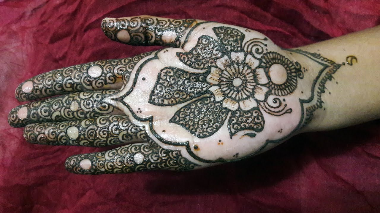 Beautiful Bridal Henna Part -1 Video - 04 - YouTube