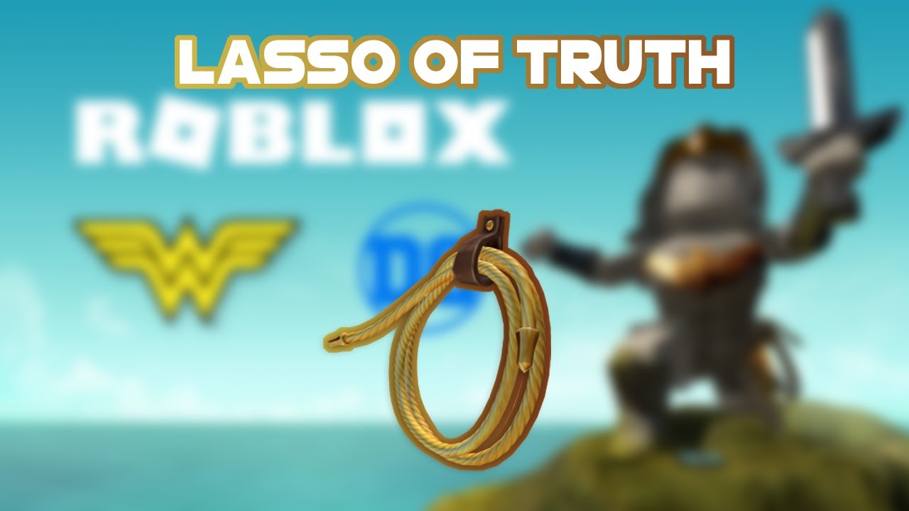 How to get the Lasso of Truth | Roblox - YouTube