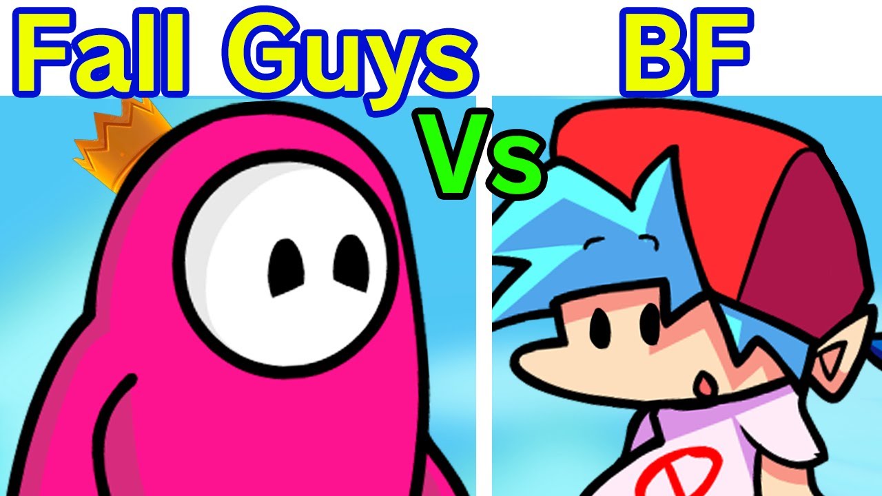 Friday Night Funkin' VS Fall Guy FULL WEEK + Cutscenes (FNF Mod/Hard ...