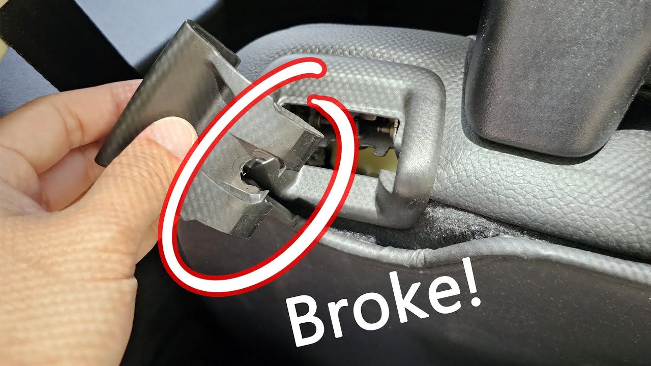 Volvo XC90 3rd Row Seat Release Lever - YouTube