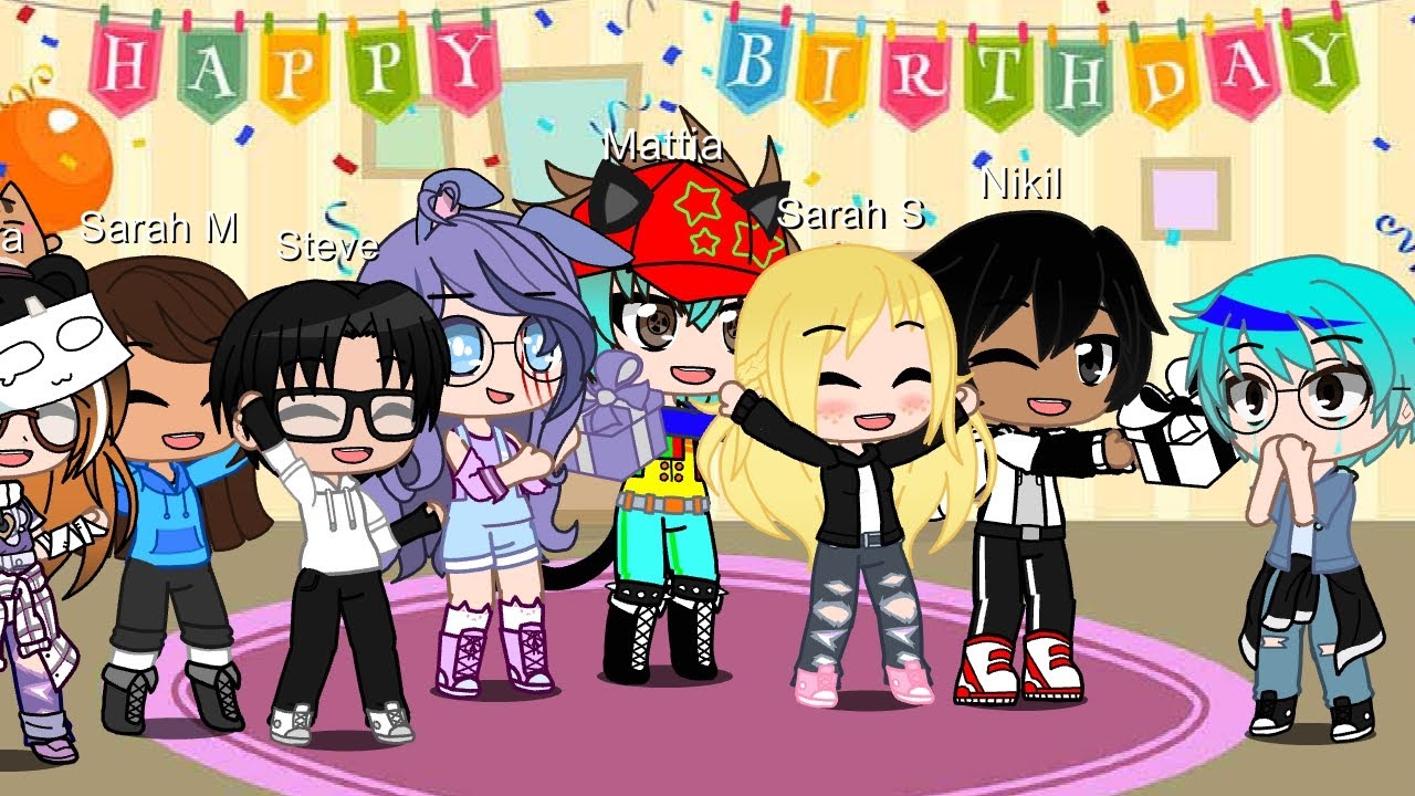 As it was Edit Gacha Club (Happy birthday Vinc3nt 💙) - YouTube