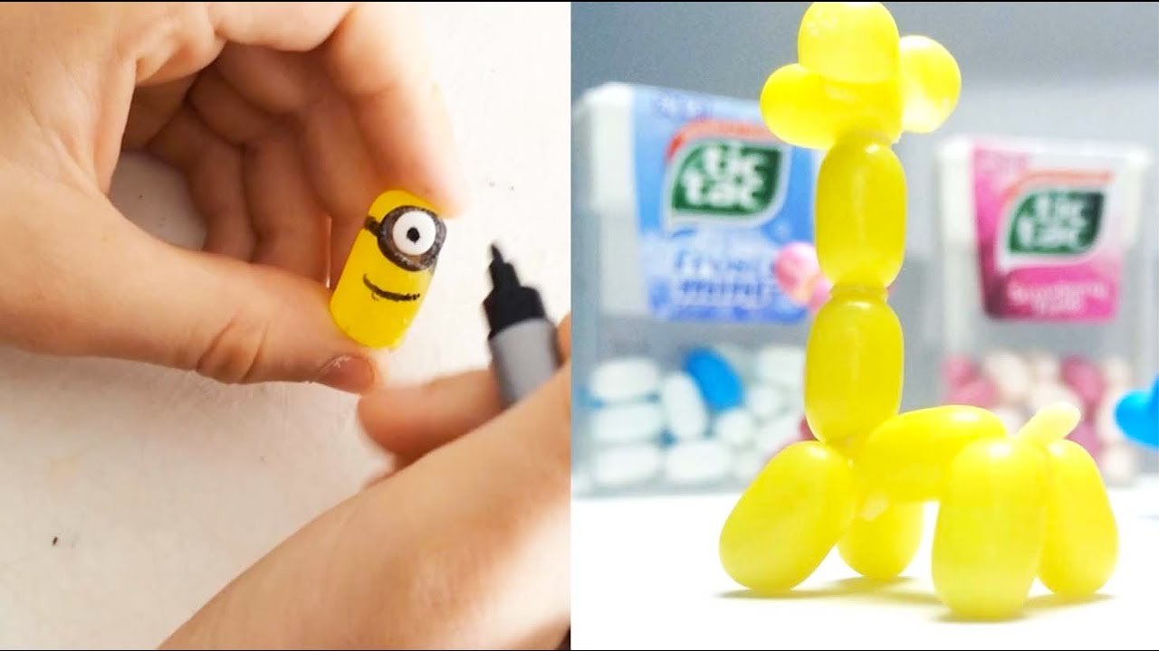 Easy DIY Candy Creatures to make in 5-minutes - YouTube