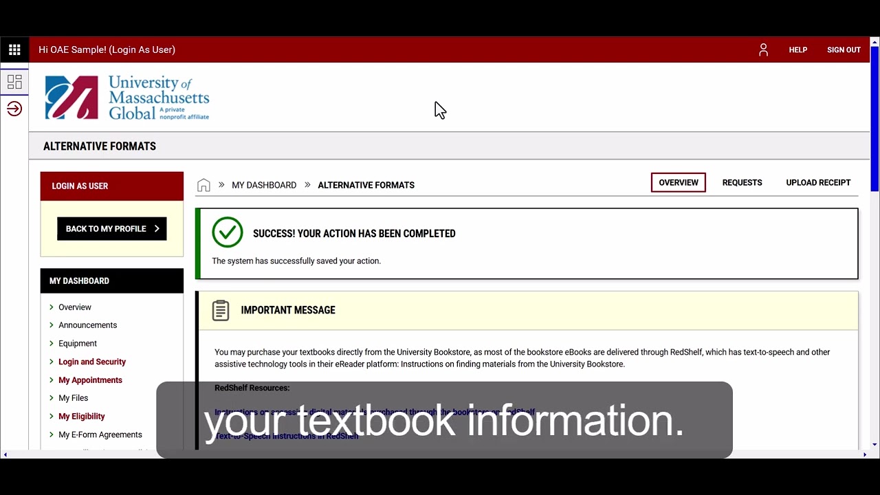 How to Request Textbooks in Alternative Formats - YouTube