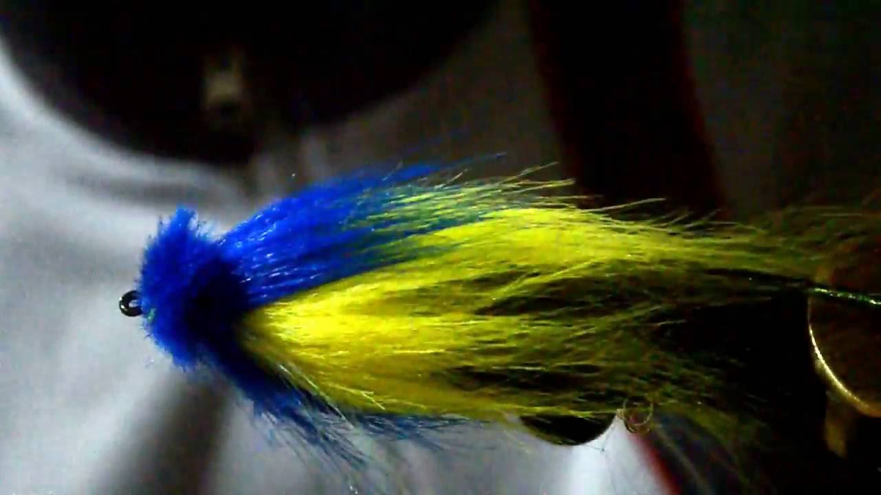 fly tying atado de mosca para peces depredadores. mosca para dorado fly ...