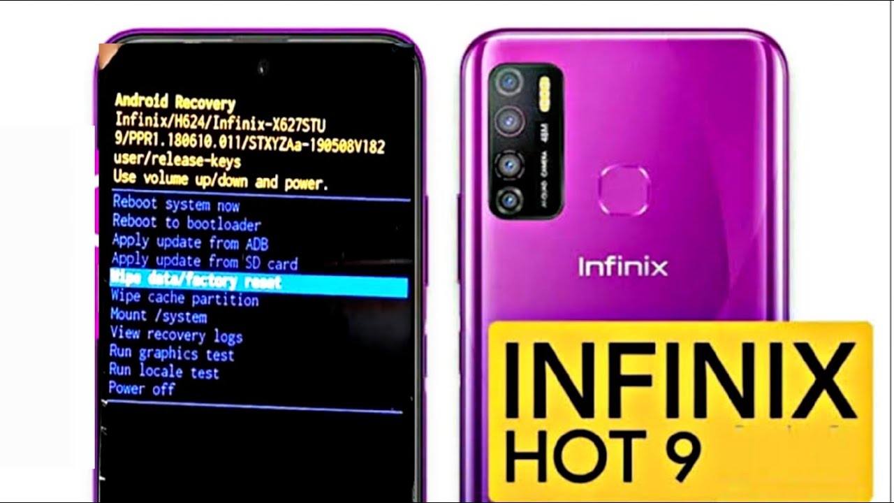 infinix Hot 9 Play (X680B) By Hard Factory Reset New Method Model ...
