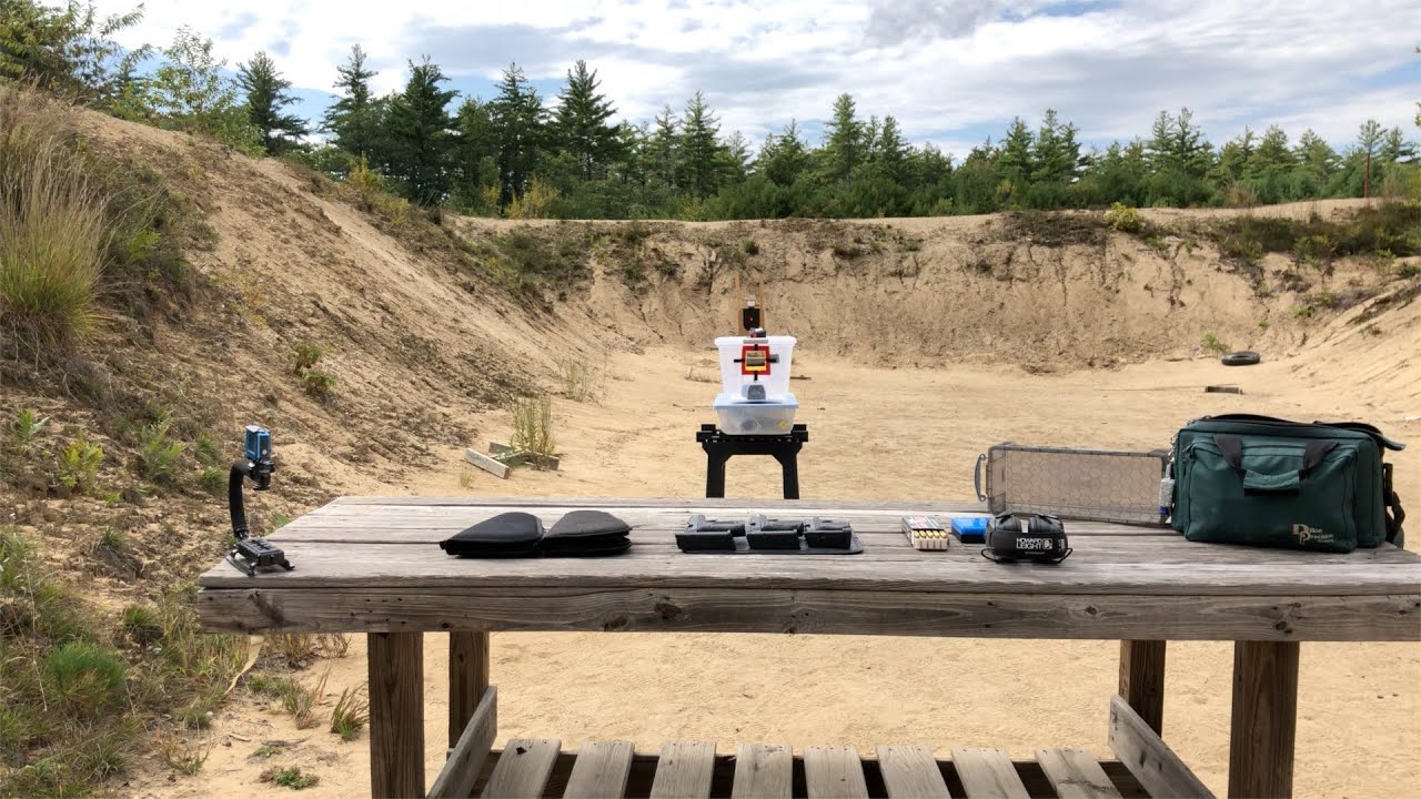 My 1st 9mm Load - 6. Chrono & Range Test Setup 9-7-2020 - YouTube