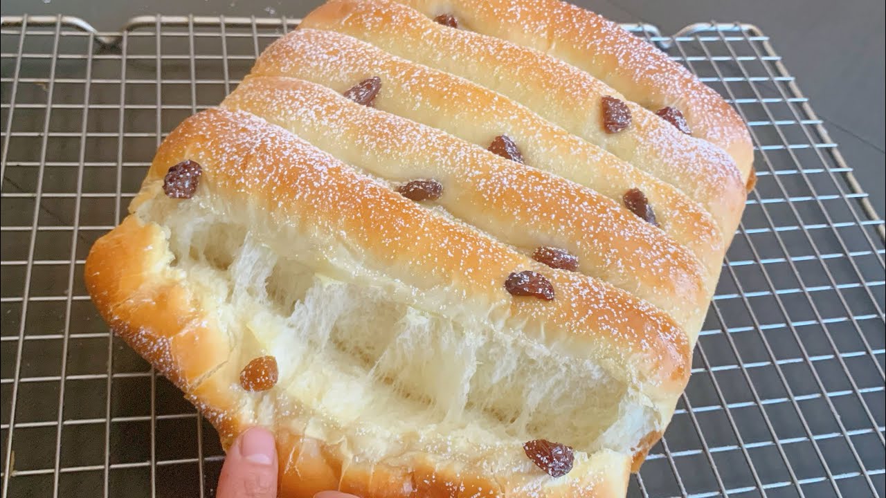 OMG! Perfect fluffy Raisin Bread! Easy bread recipe. Incredibly tasty & simple - YouTube