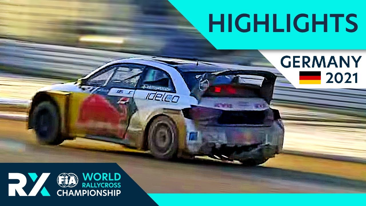 World RX Highlights Day 1 : World RX of Germany : World Rallycross ...