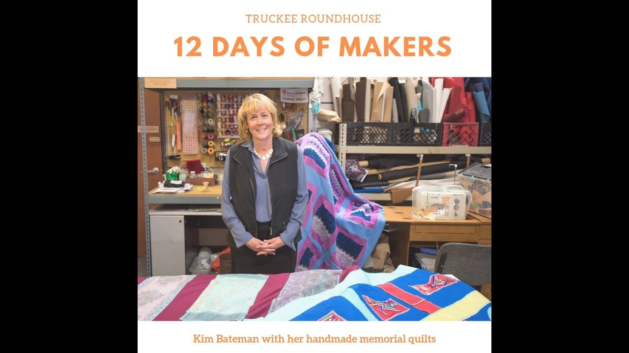 Memorial Textile Art--Dr. Kim Bateman - YouTube