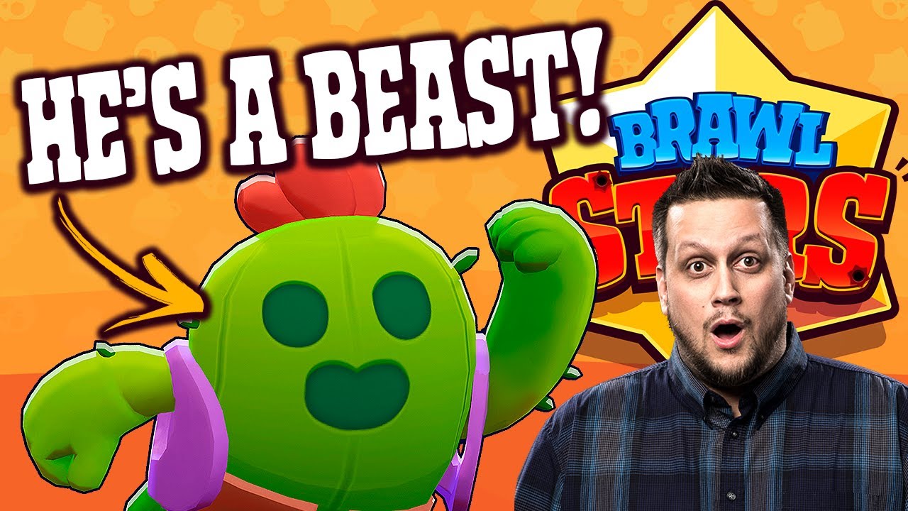 BRAWL STARS: I GOT SPIKE! HE'S A BEAST! - YouTube