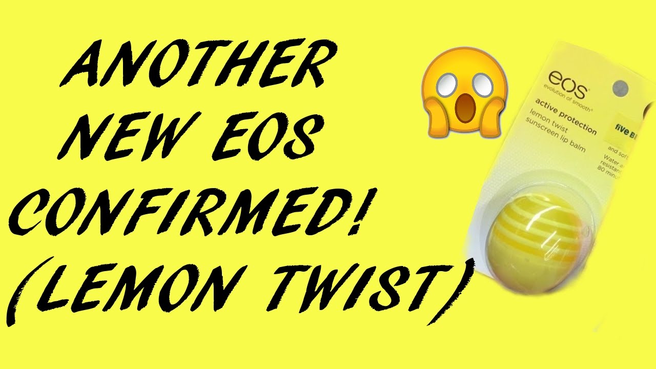 ANOTHER NEW EOS CONFIRMED! (LEMON TWIST) - YouTube