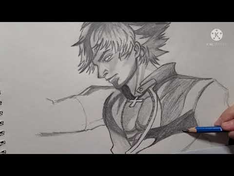 Speed Drawing Gusion (KOF Skin) of Mobile Legends | F.S.A. - YouTube