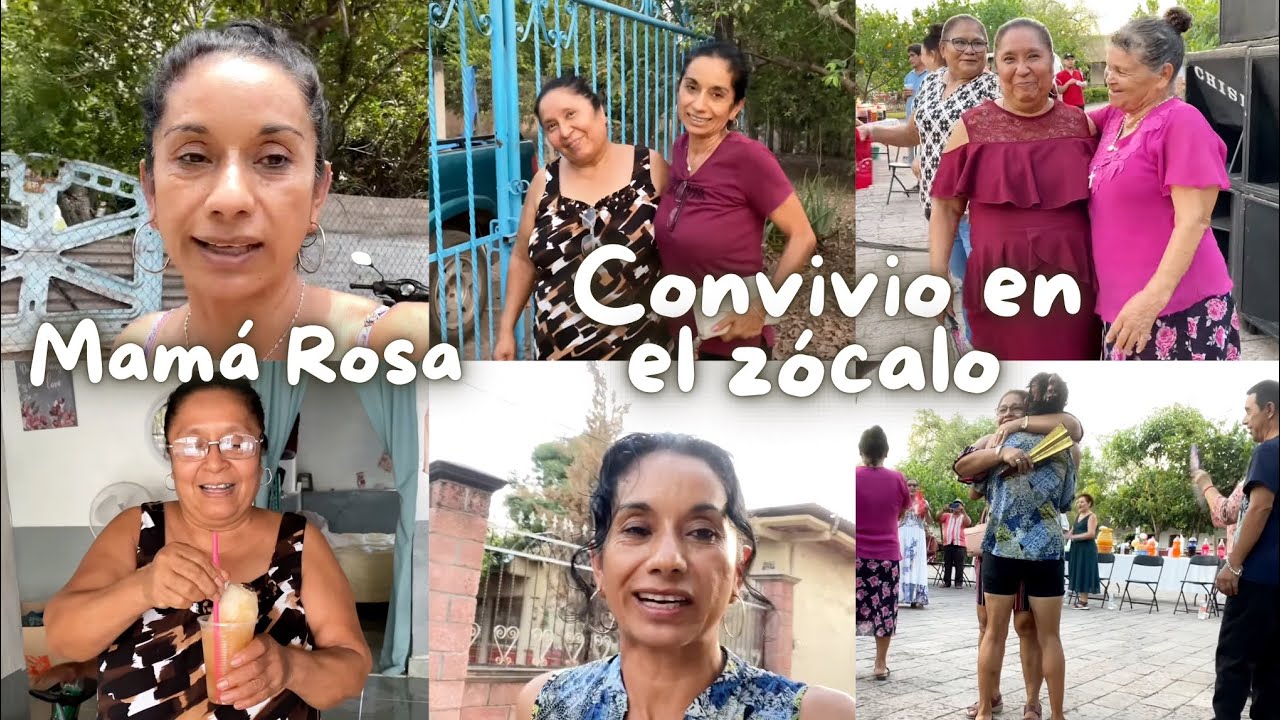 CONVIVO CON MAMÁ ROSA🌹+ ASÍ LUCE MI HERMANA DESPUÉS DE LA CIRUGÍA - YouTube