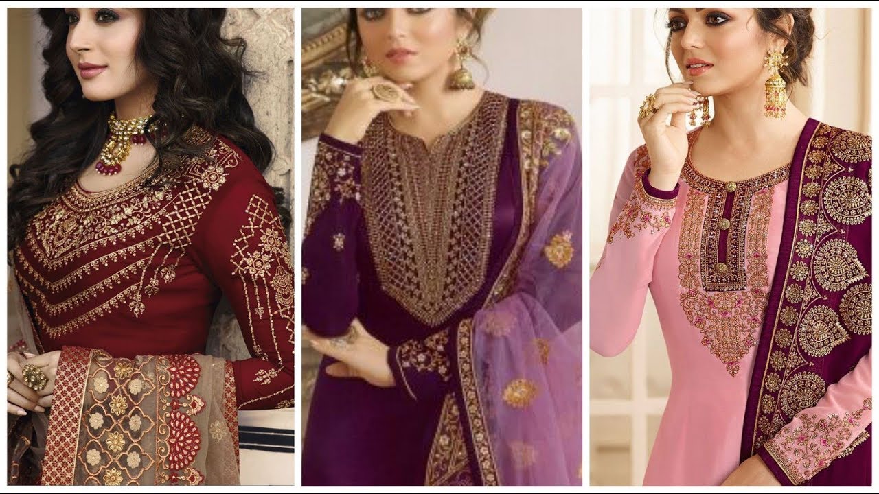 Trendi colours combination ideas suits kurti dress ? colour contrast ...