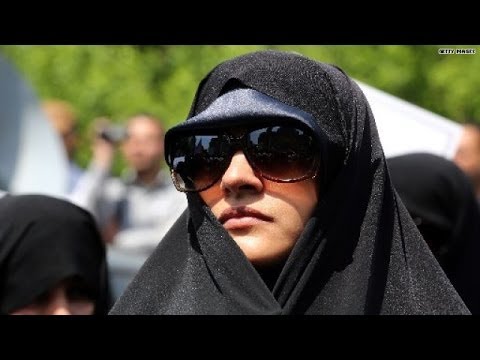 Iranian women shed head scarves for Facebook