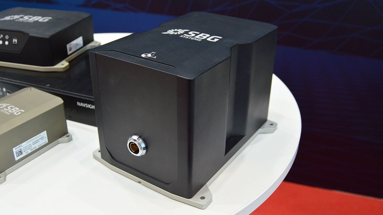 SBG Systems discusses Horizon IMU at Intergeo 2019 - YouTube