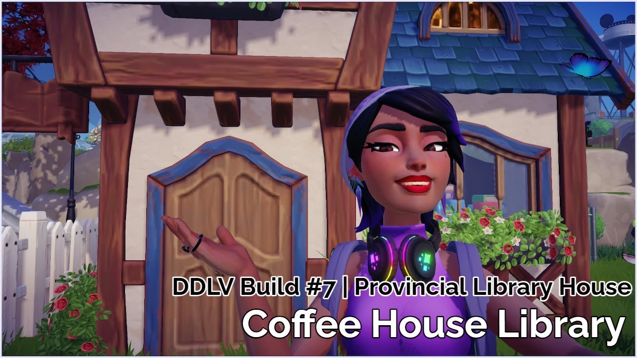 DDLV Build #7 | Provincial Library House - Coffee House Library - YouTube