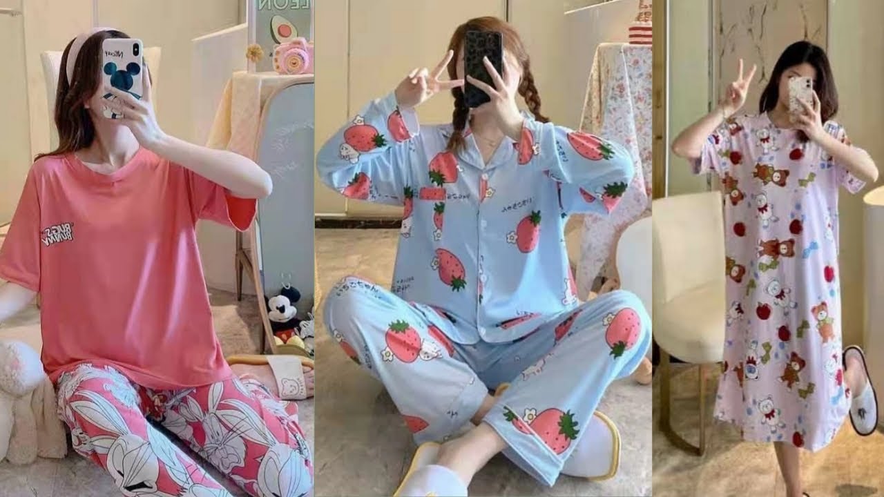 Model Piama Untuk Mamah Muda || Model Piama Masa Kini - YouTube