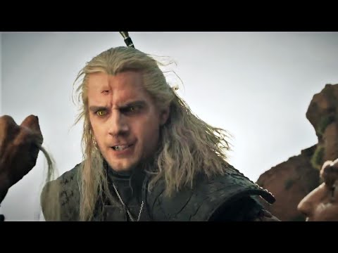 Geralt vs Torque The Sylvan Fight Scene - The Witcher S1E02 (2019 ...